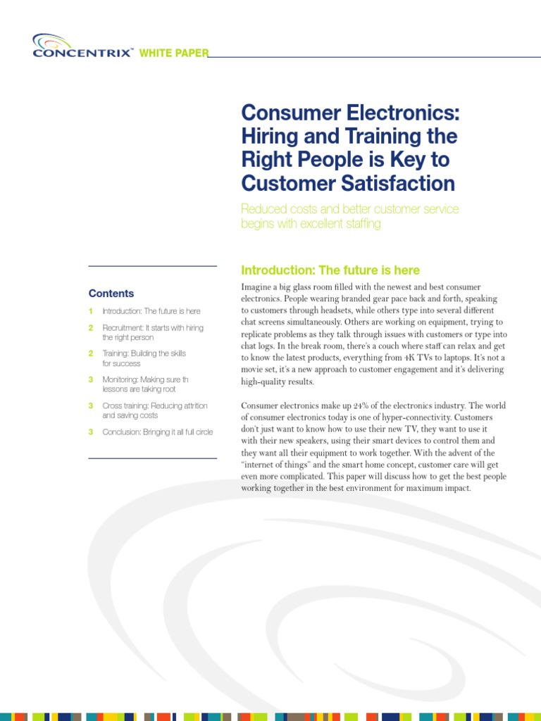 Concentrix Hiring - Training - Right - People - Key - Customer ...