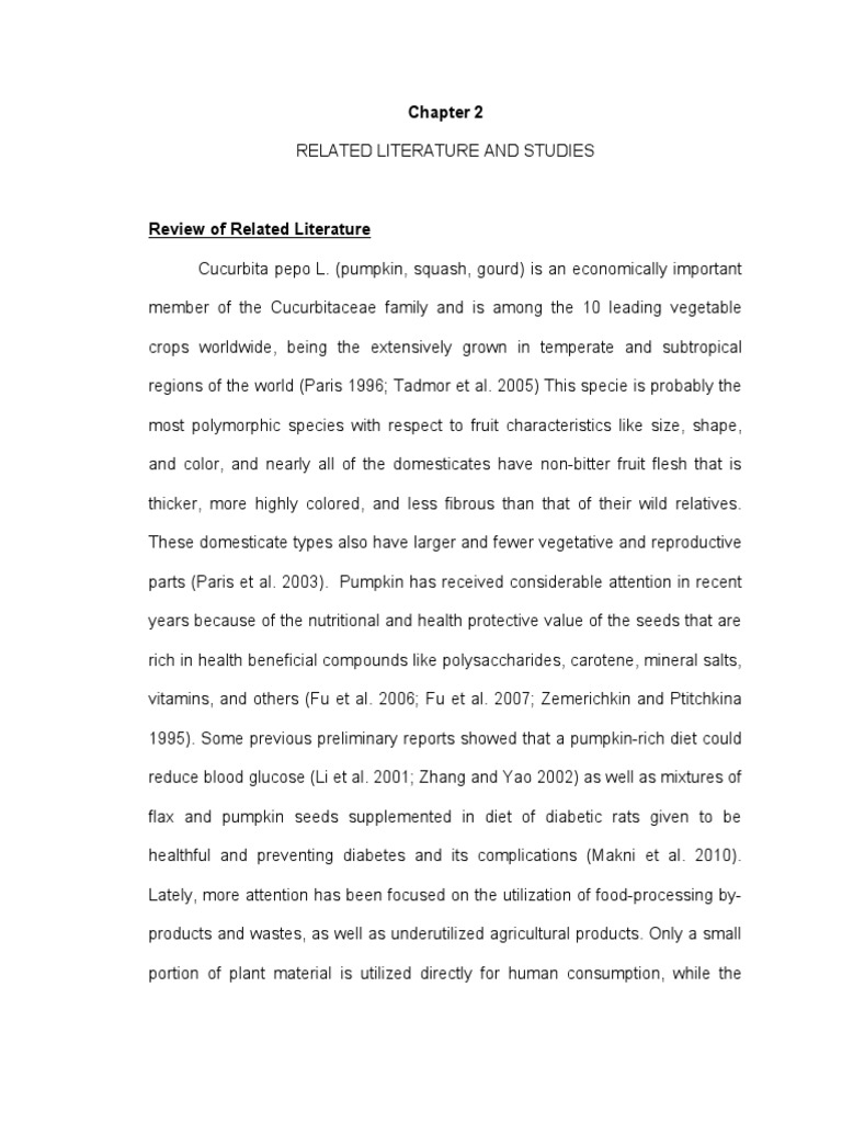 Chapter 2 Research Sample | Download Free PDF | Cucurbita | Cupcake