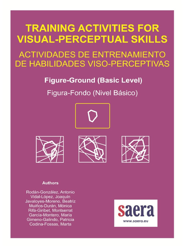 Training Activities For Visual-Perceptual Skills | PDF | Perception ...