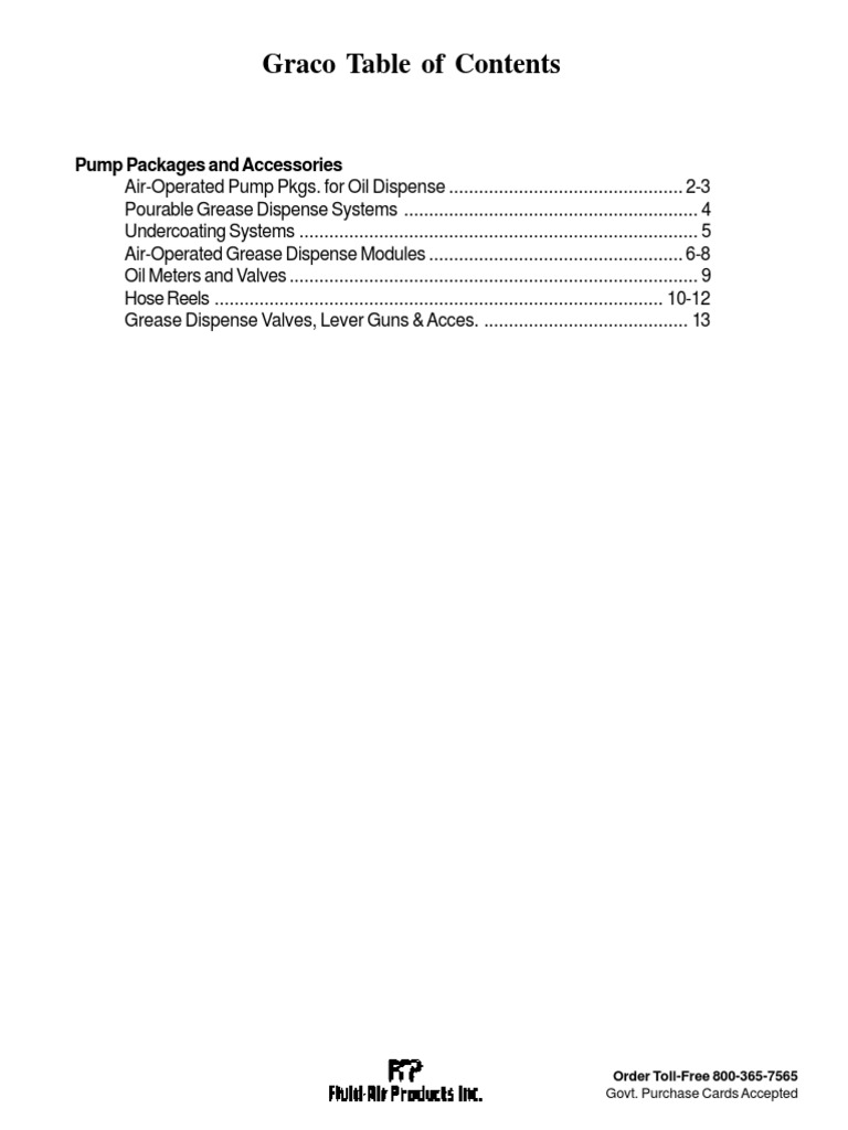 Catalogo Graco Section | Download Free PDF | Valve | Pump