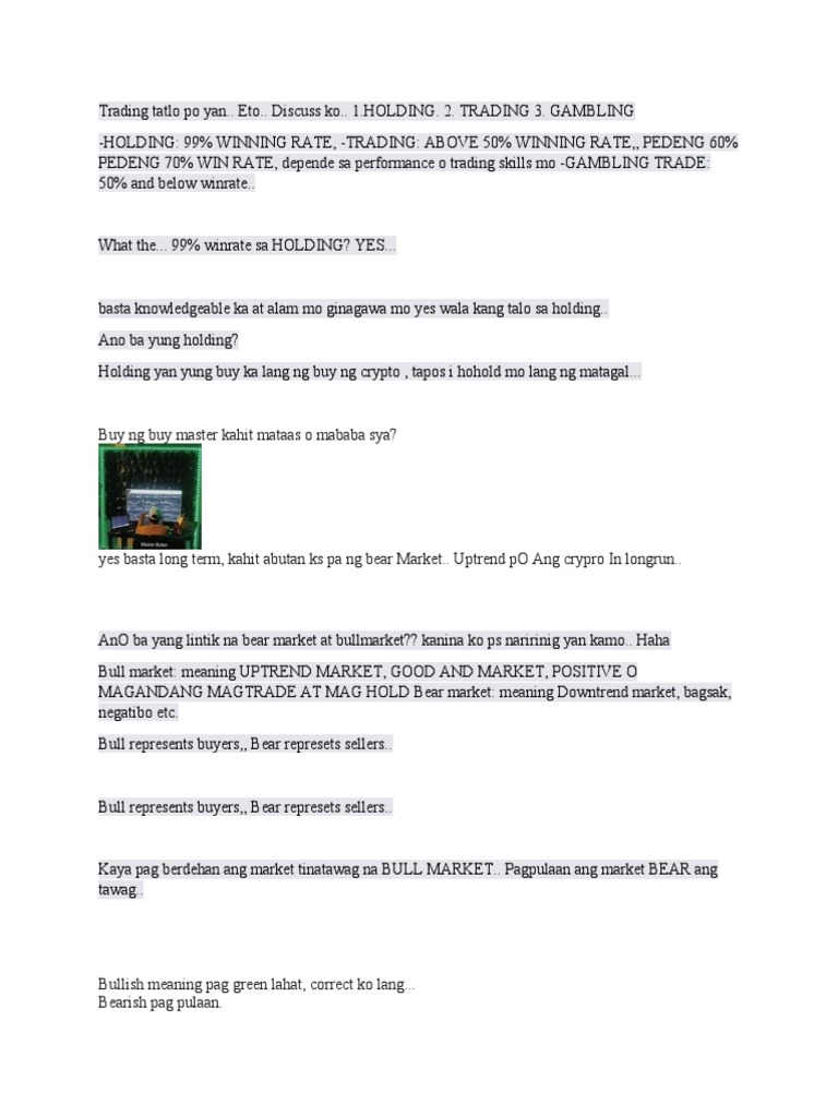 Trading 101 2 | PDF