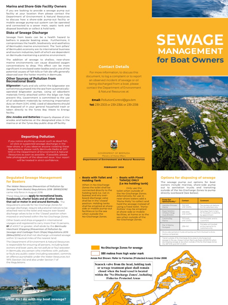 Sewage Management for Boat Owners | PDF | Sewage | Water Management