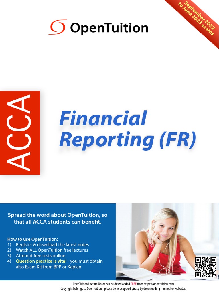 Acca FR s22 Notes | PDF | Historical Cost | International Financial ...