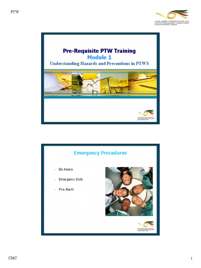 PTW Pre Requisite | PDF | Risk Assessment | Risk