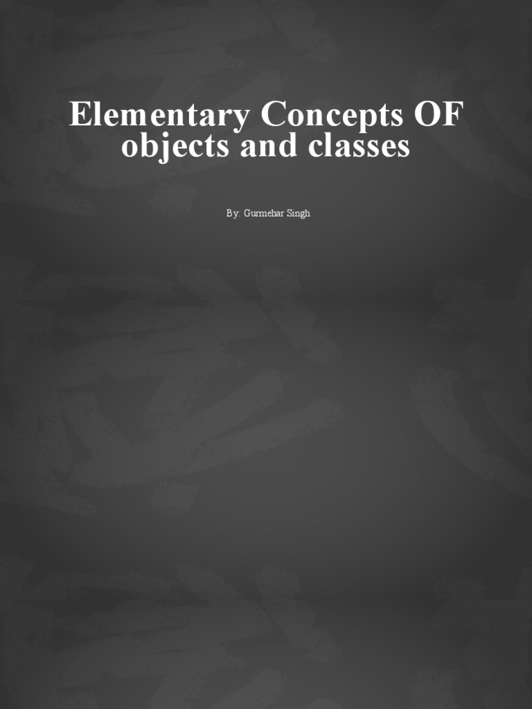 OOP Basics: Objects and Classes | PDF | Object Oriented Programming ...