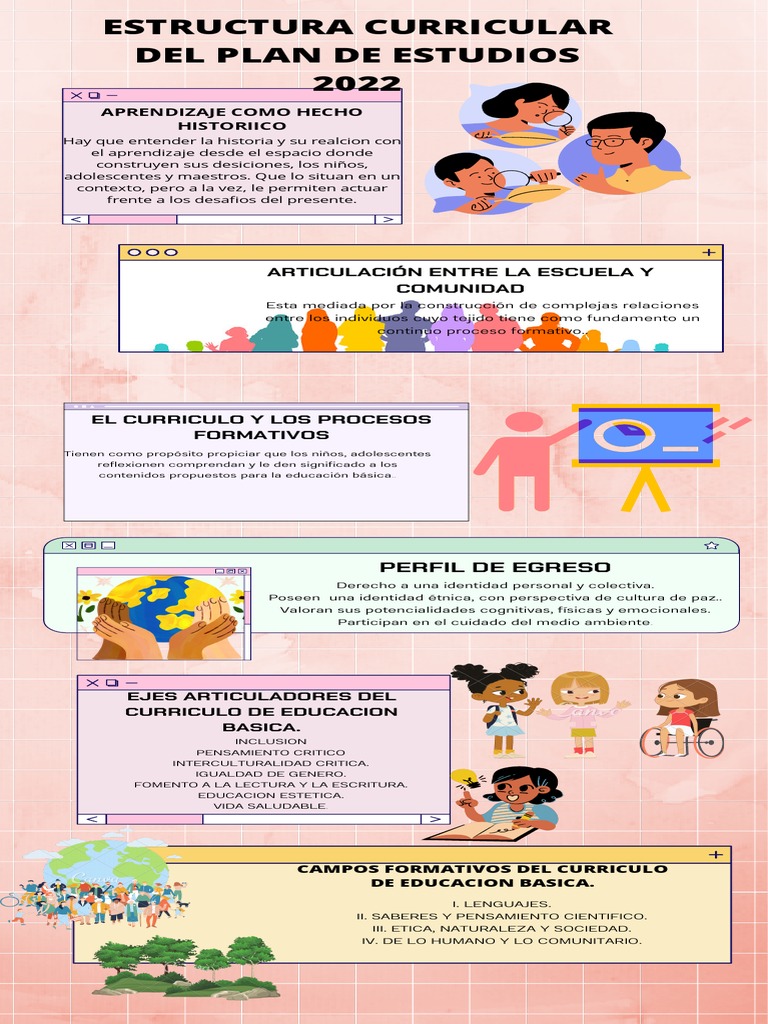 Estructura Curricular Del Plan de Estudios 2022 | PDF