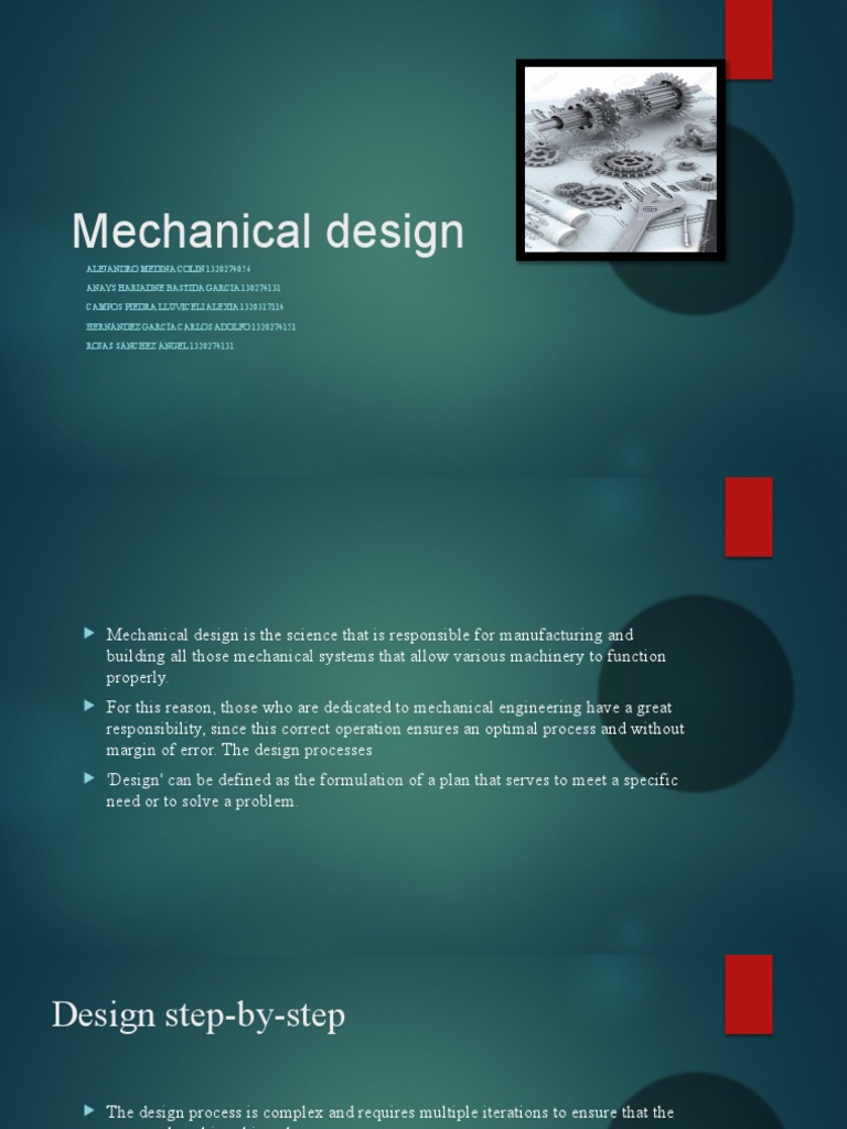Mechanical Design | PDF | Mechanical Engineering | Design