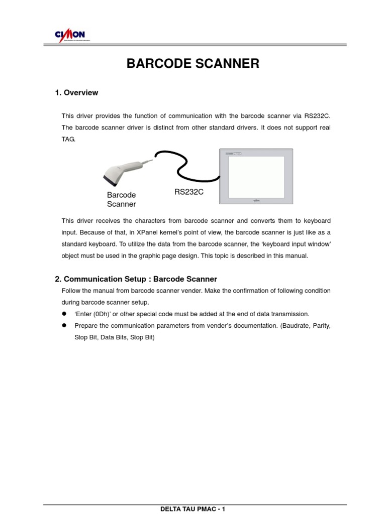 Barcode Scanner (Eng) 1 | PDF | Image Scanner | Barcode