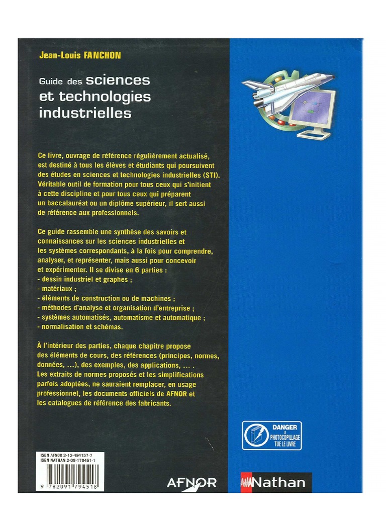 Guide Des Sciences Et Technologies Industrielles | PDF