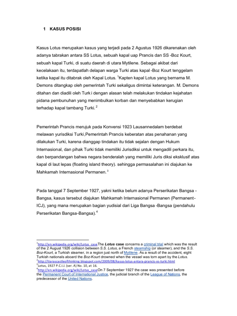 Kasus Posisi | PDF | Hukum