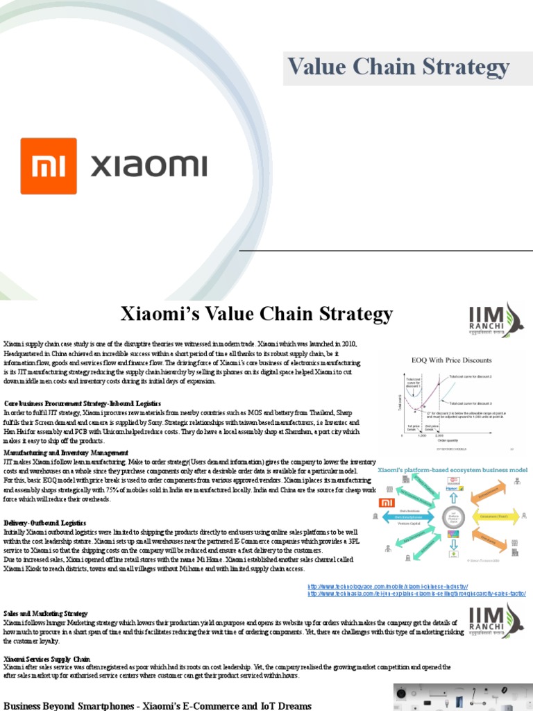 Xiaomi Case Study | PDF | Xiaomi | E Commerce