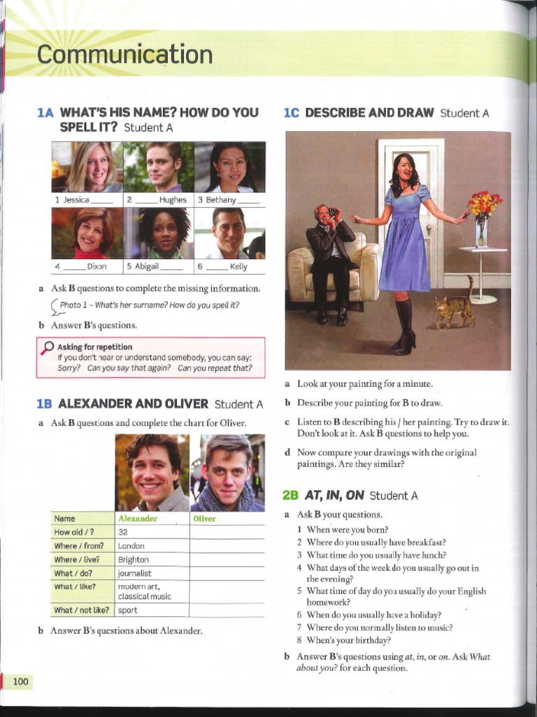 NEF 3rd Edition Pre-Intermediate Anexo | PDF