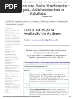 Escala ABC - Autismo | PDF | Espectro do autismo | Conceitos psicológicos