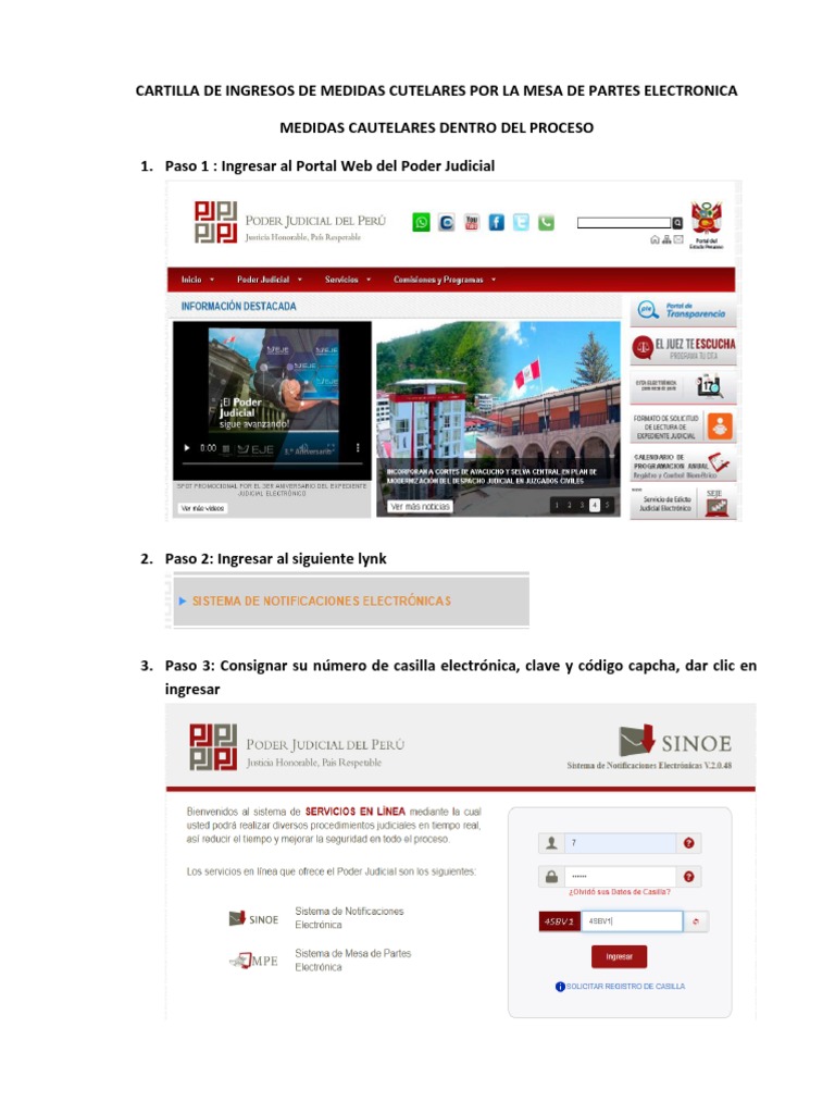 Cartilla Ingresos MCDP Por La MPE 5 | PDF | Mandato | Informática