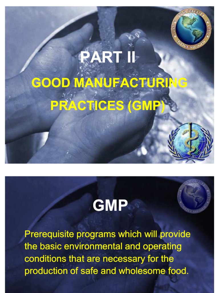 gmp | Hygiene | Sanitation