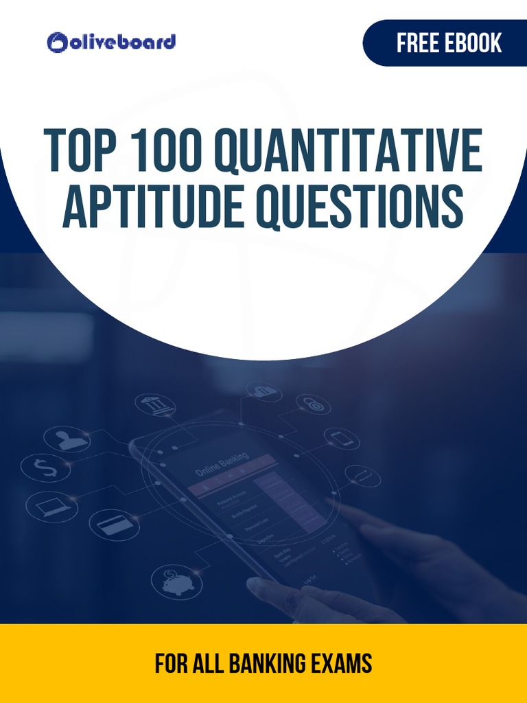 Top 100 Quantitative Aptitude Questions | PDF | Area | Speed