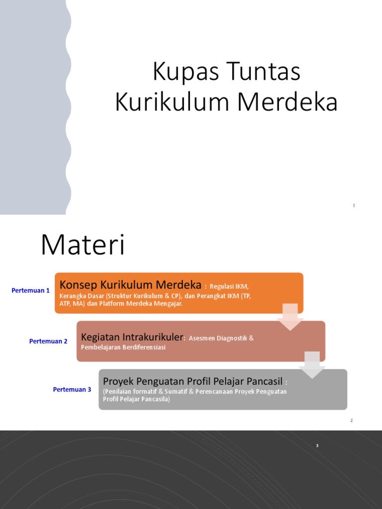 Panduan Lengkap Kurikulum Merdeka | PDF
