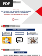 AMG 2025 - Compromisos-de-Gestion-Escolar | PDF | Escuelas | Pedagogía