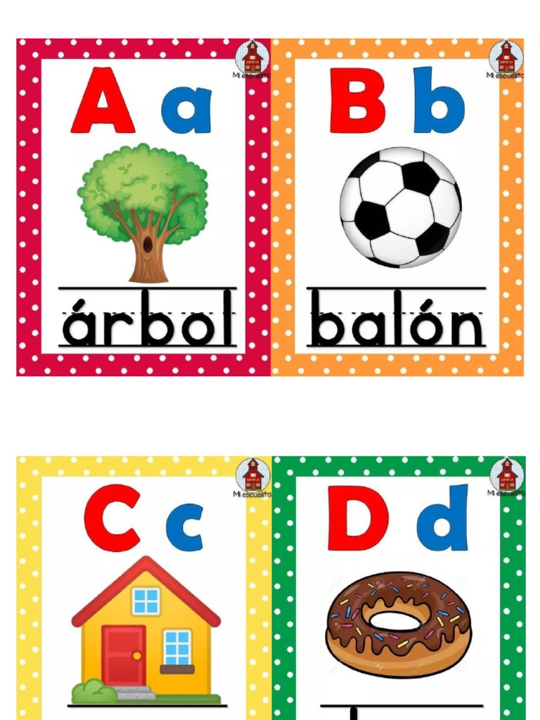 Abecedario Primero B | PDF