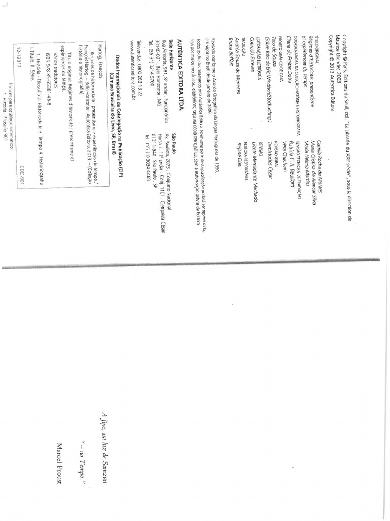 EvidÊncia Da Historia François Hartog Pdf