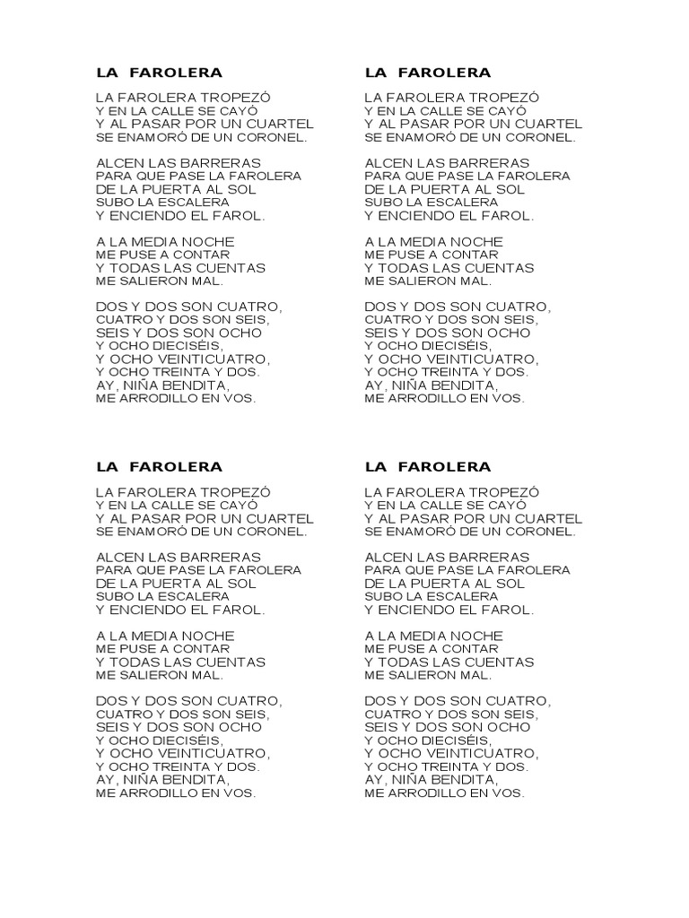 La Farolera | PDF