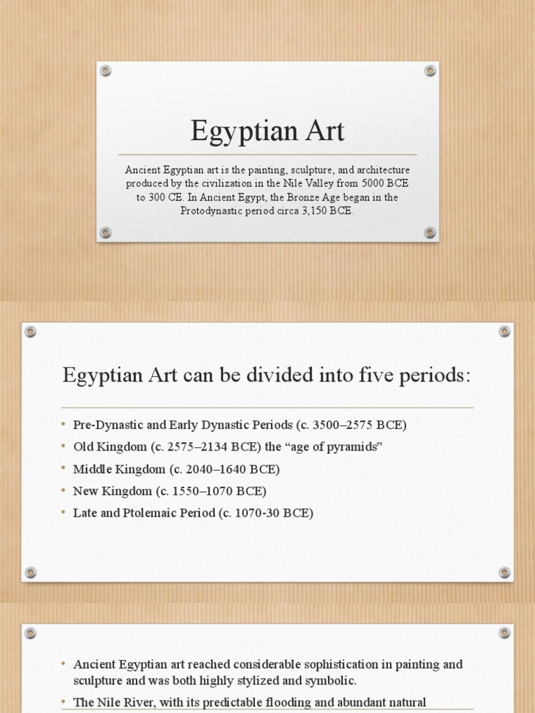 Egyptian Art | PDF