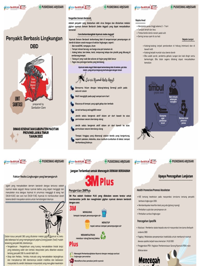 Leaflet Diare DBD | PDF