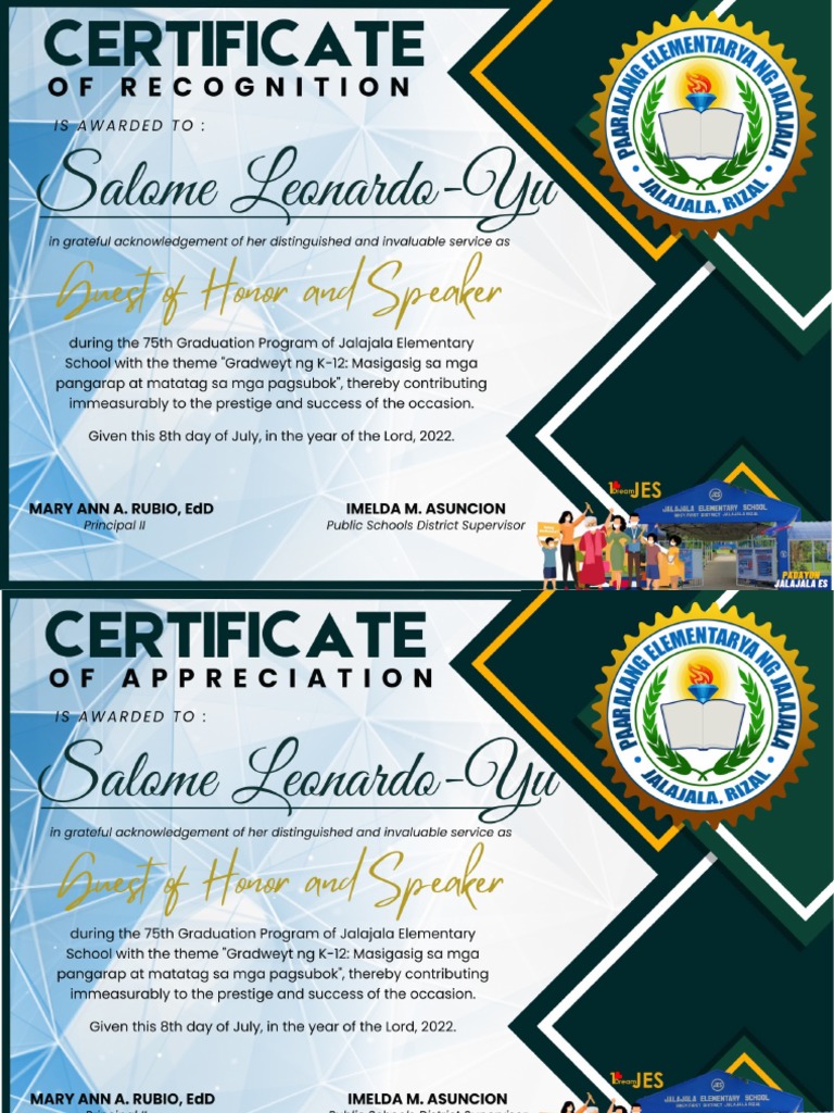 Certificate - Guest Speaker | PDF