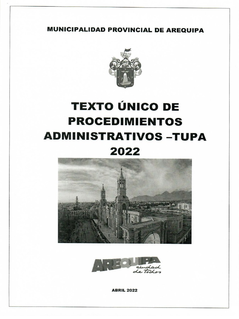 Tupa 2022 | PDF