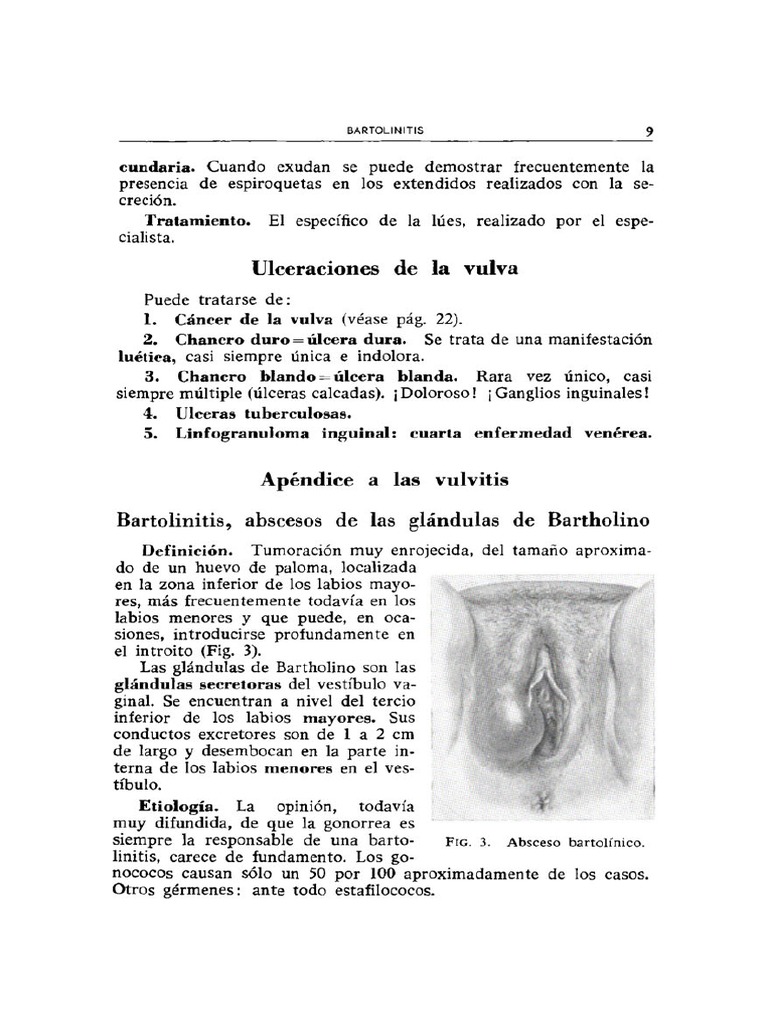 Bartolinitis 1969 | PDF | Enfermedades y trastornos | Especialidades ...