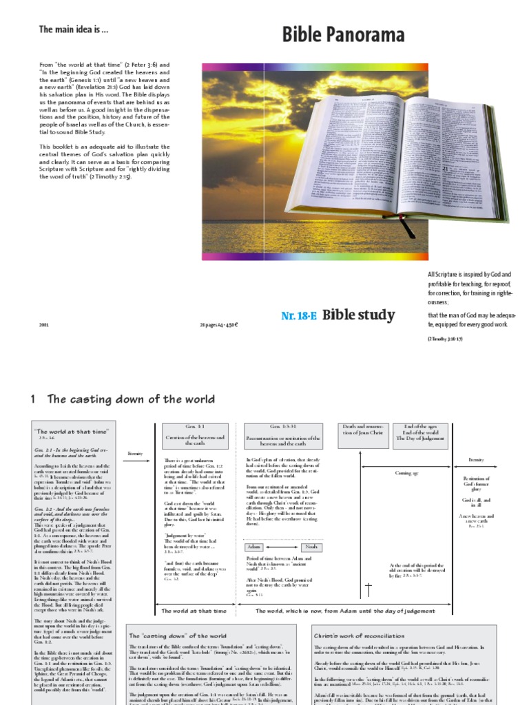 Bible Panorama | PDF | Book Of Genesis | Last Judgment
