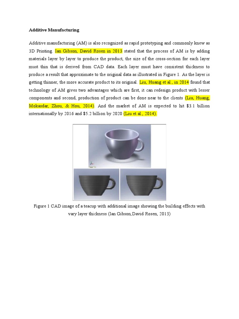 Additive Manufacturing | PDF | 3 D Printing | Fracture