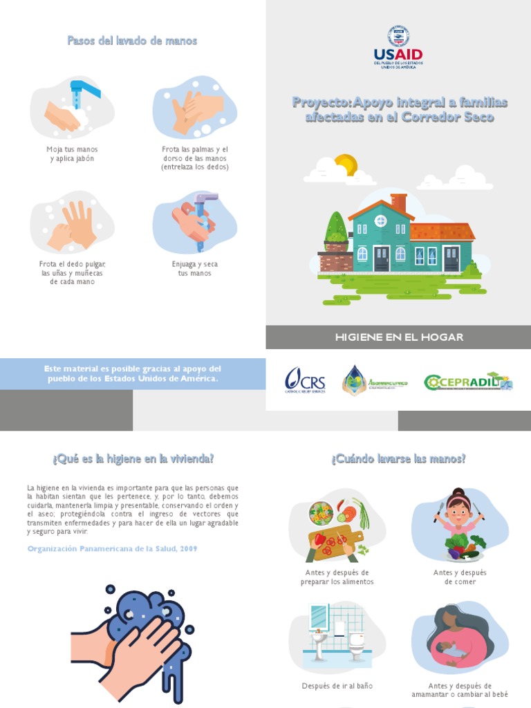 Bifolio Higiene en El Hogar | PDF