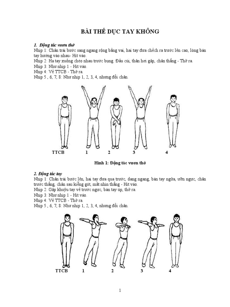 Bai Tap The Duc Buoi Sang | PDF