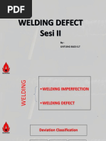 Welding Defect TWI CSWIP | PDF | Welding | Construction