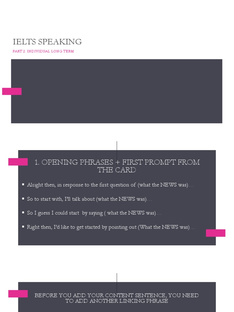 IELTS Speaking Part 2 Patterns | PDF | Cognition | Cognitive Science