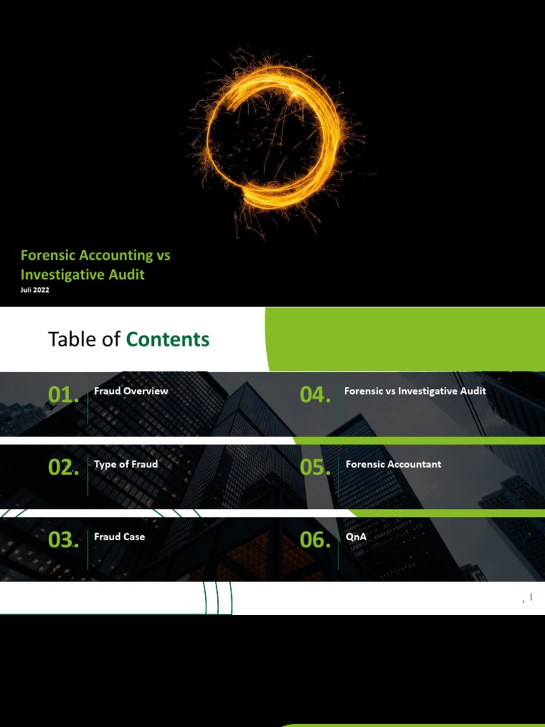 Forensic Accounting Vs Investigative Audit | PDF | Audit | Enron