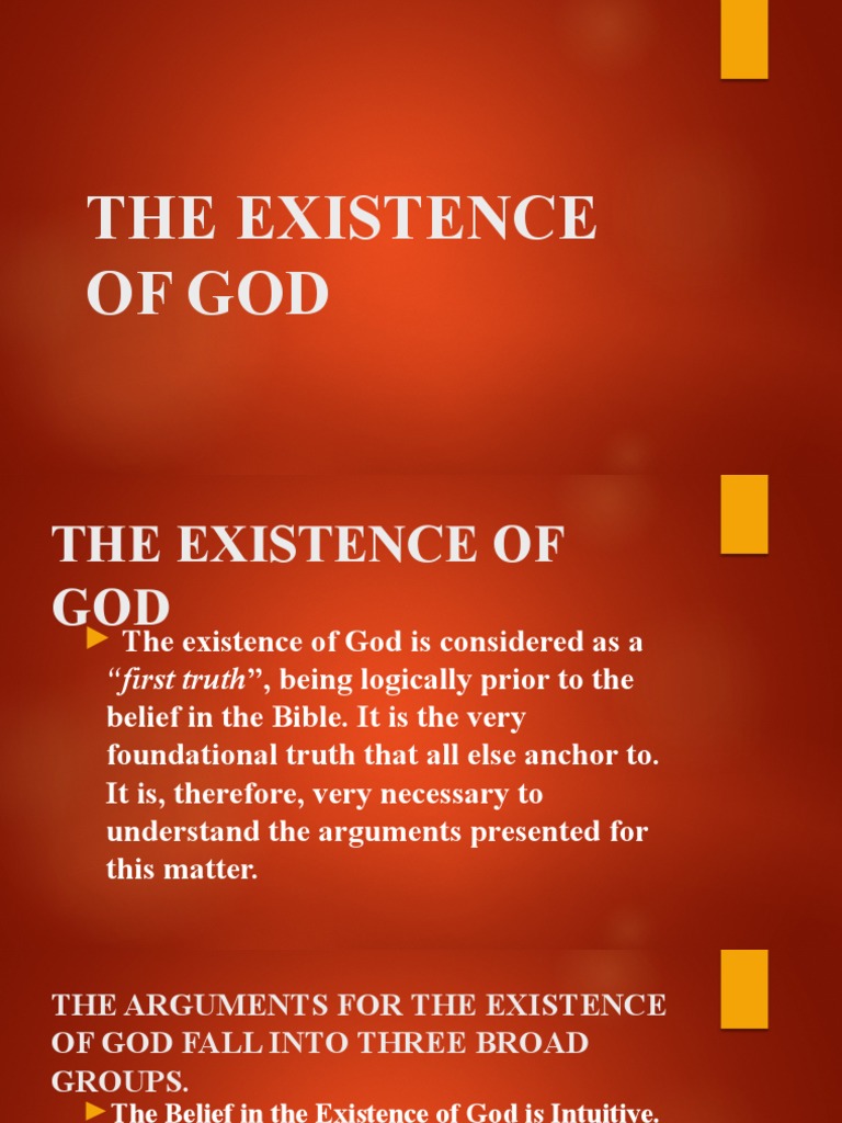 The Existence of God | PDF | Existence Of God | Philosophy
