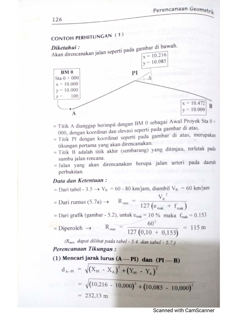 Contoh Perhitungan SCS Dan FC | PDF