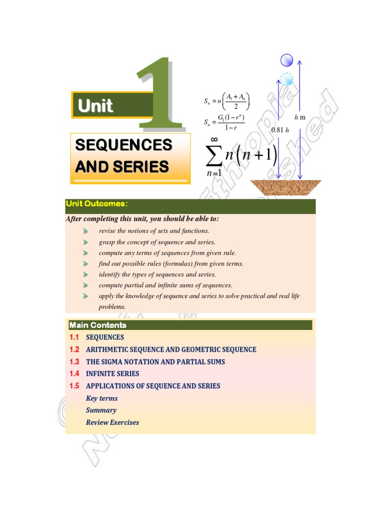 12 Unit1 | PDF | Summation | Function (Mathematics)