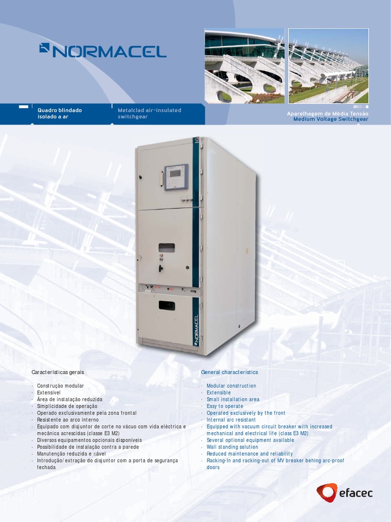 Normacel Características Técnicas | PDF | Força | Eletromagnetismo