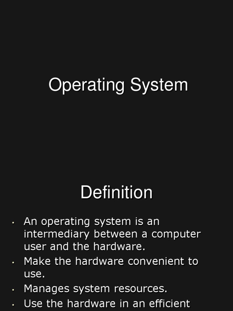Chapter 3 OperatingSystems | PDF | Operating System | Computer File