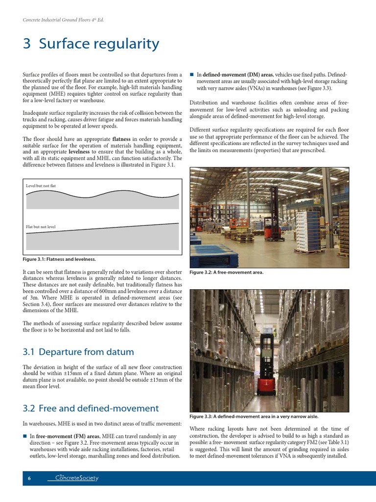 TR34 - Concrete Industrial Ground Floor FM2 | PDF | Surveying | Warehouse