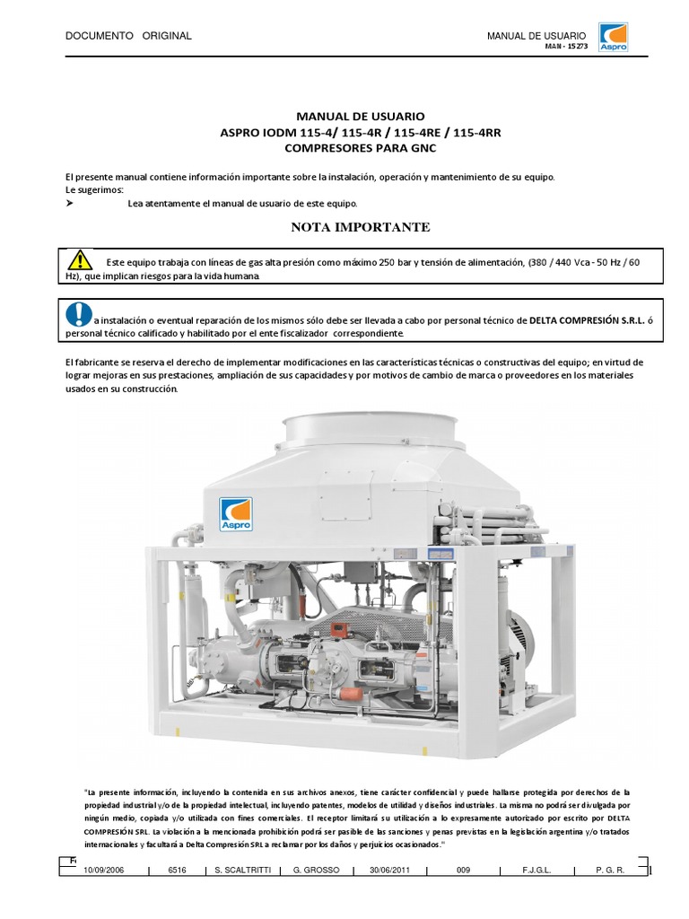 MAN-15273 Rev009 | PDF | Presión | Electricidad