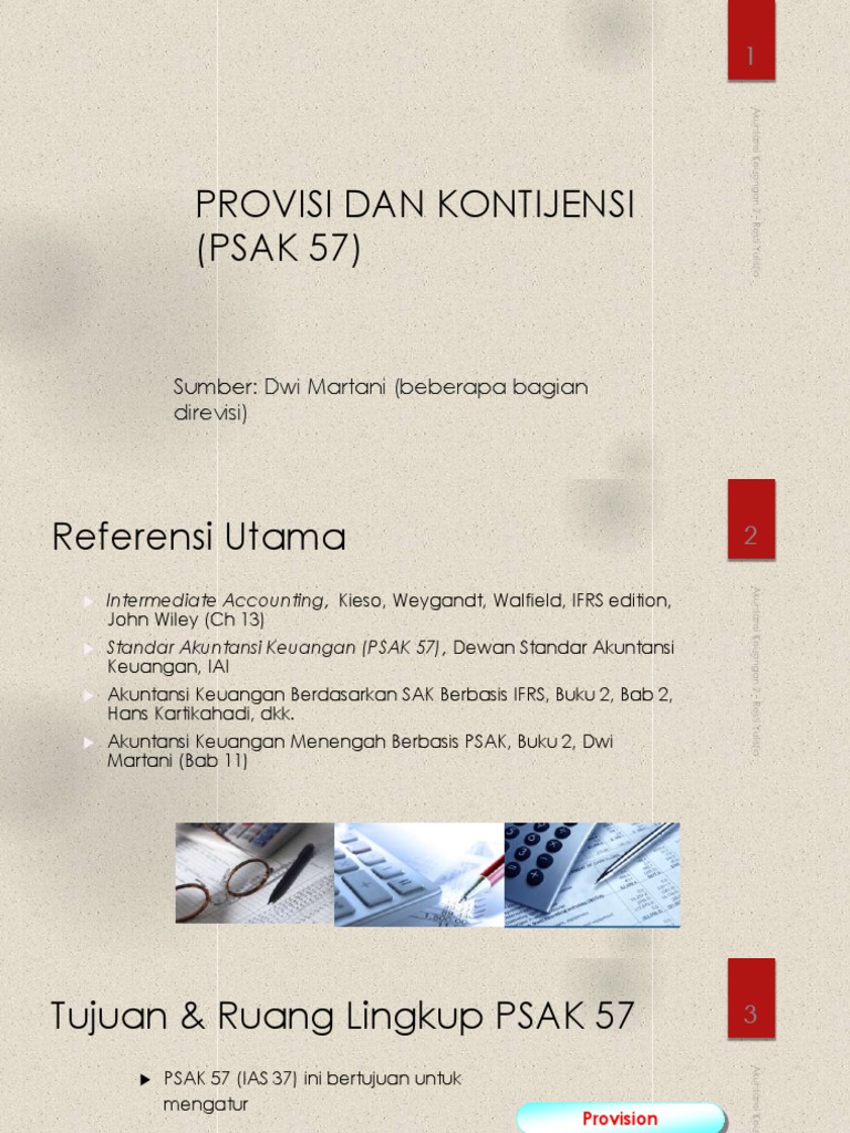 K3 - Provisi Dan Kontijensi (Psak 57) | PDF