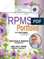 RPMS With ANNOTATIONS KRA 1 5 | PDF | Teachers | Learning