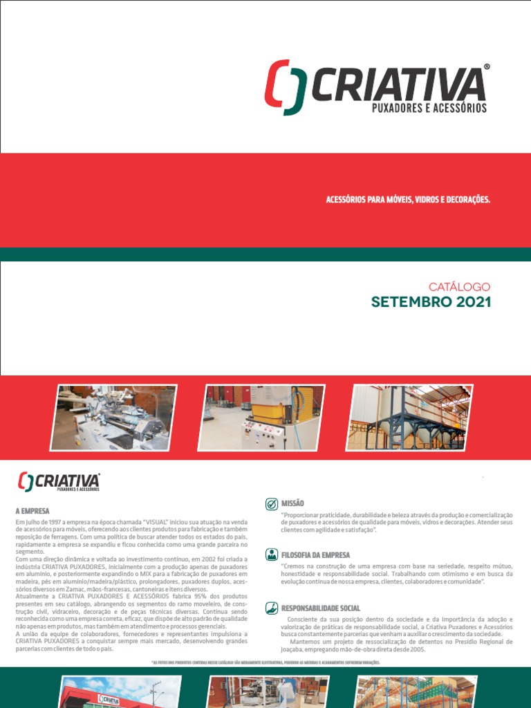 CATALOGO CRIATIVA Setembro2021 | PDF | Economias