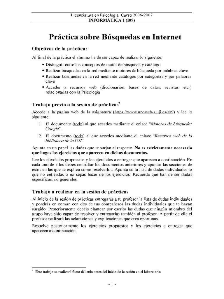 Sesion Busquedas | PDF