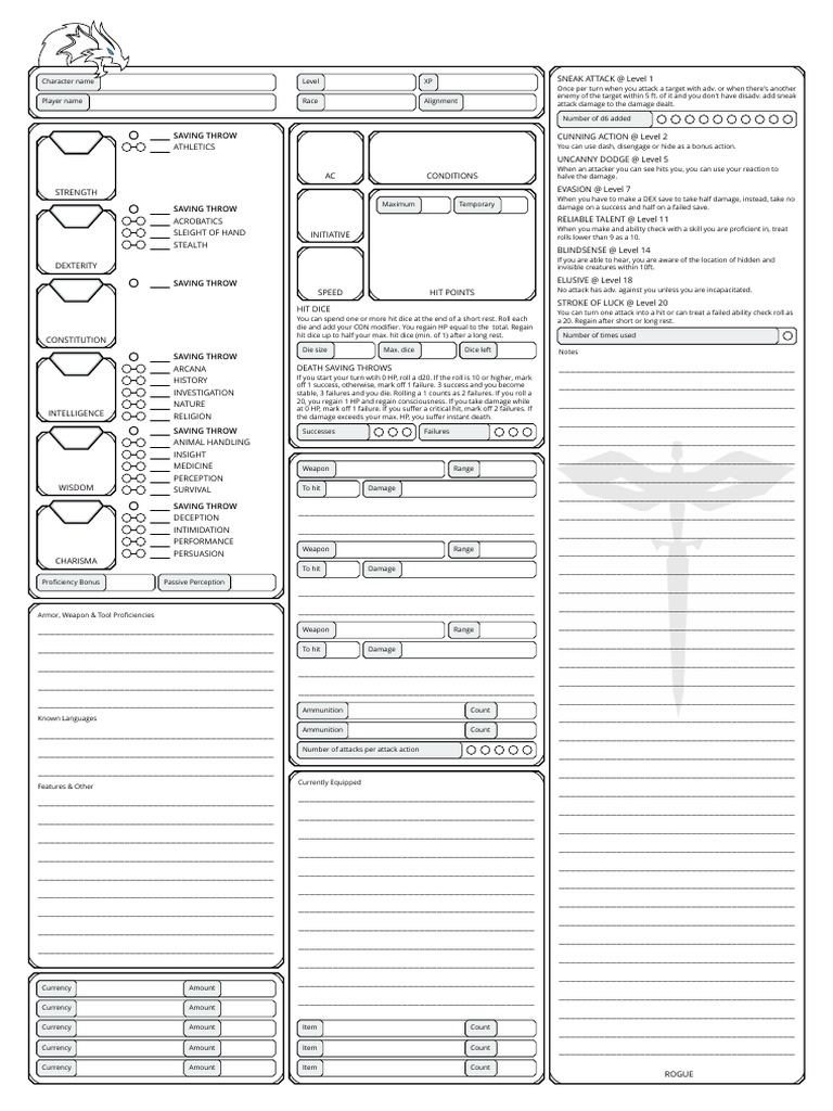 Rogue - v5.0 | Download Free PDF | Adventure Games | Leisure Activities