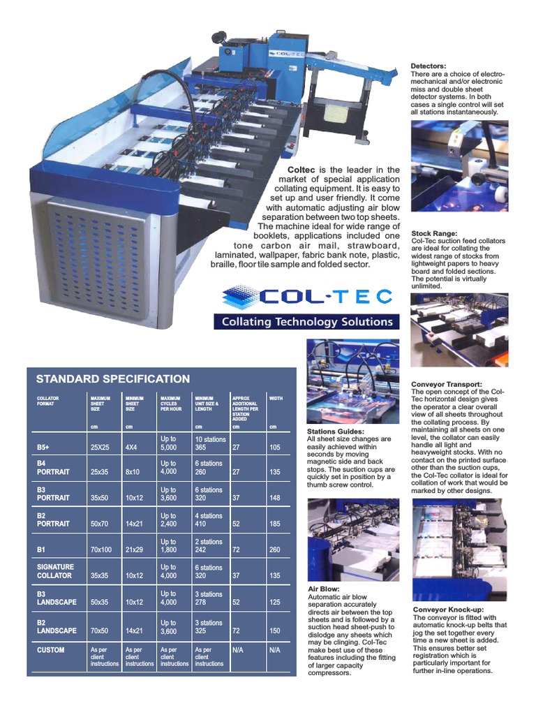 Standard Specification: Coltec Is The Leader in The | Download Free PDF ...